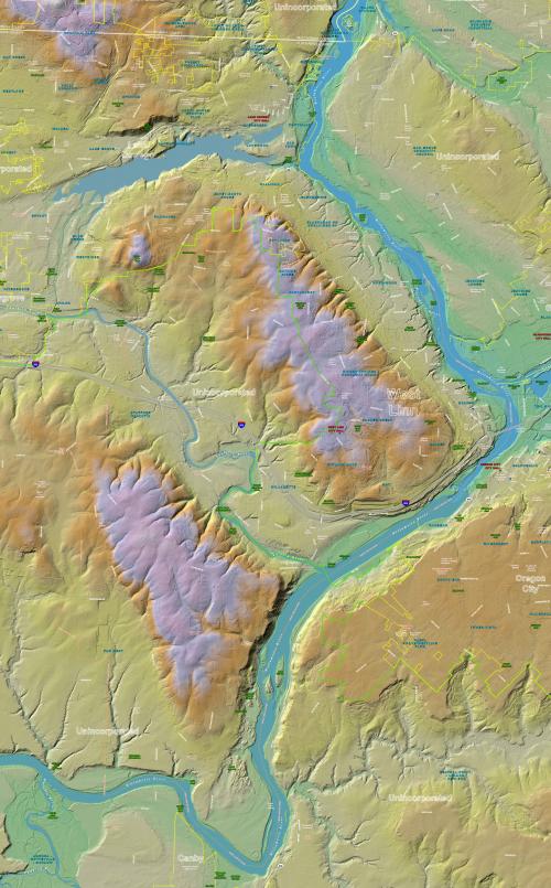 LiDAR Surface Model and Contours/Topo | City of West Linn Oregon ...